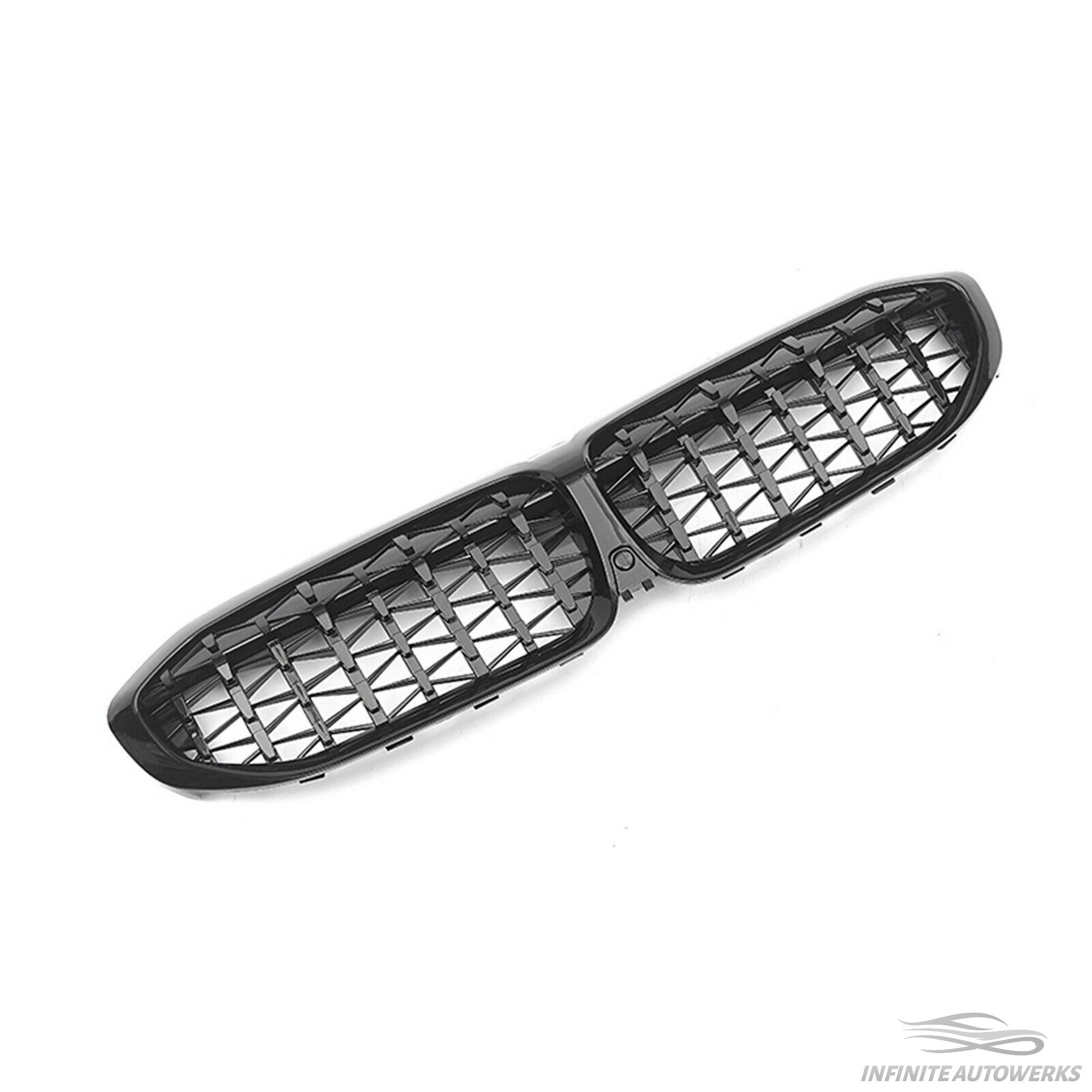 BMW G20 3-Series Pre LCI 330i M340i Mesh Style Front Grill - Gloss ...