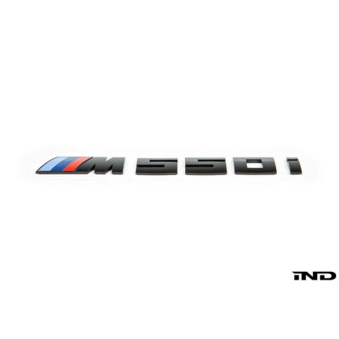 IND G30 M550i Painted Trunk Emblem - Infinite Autowerks