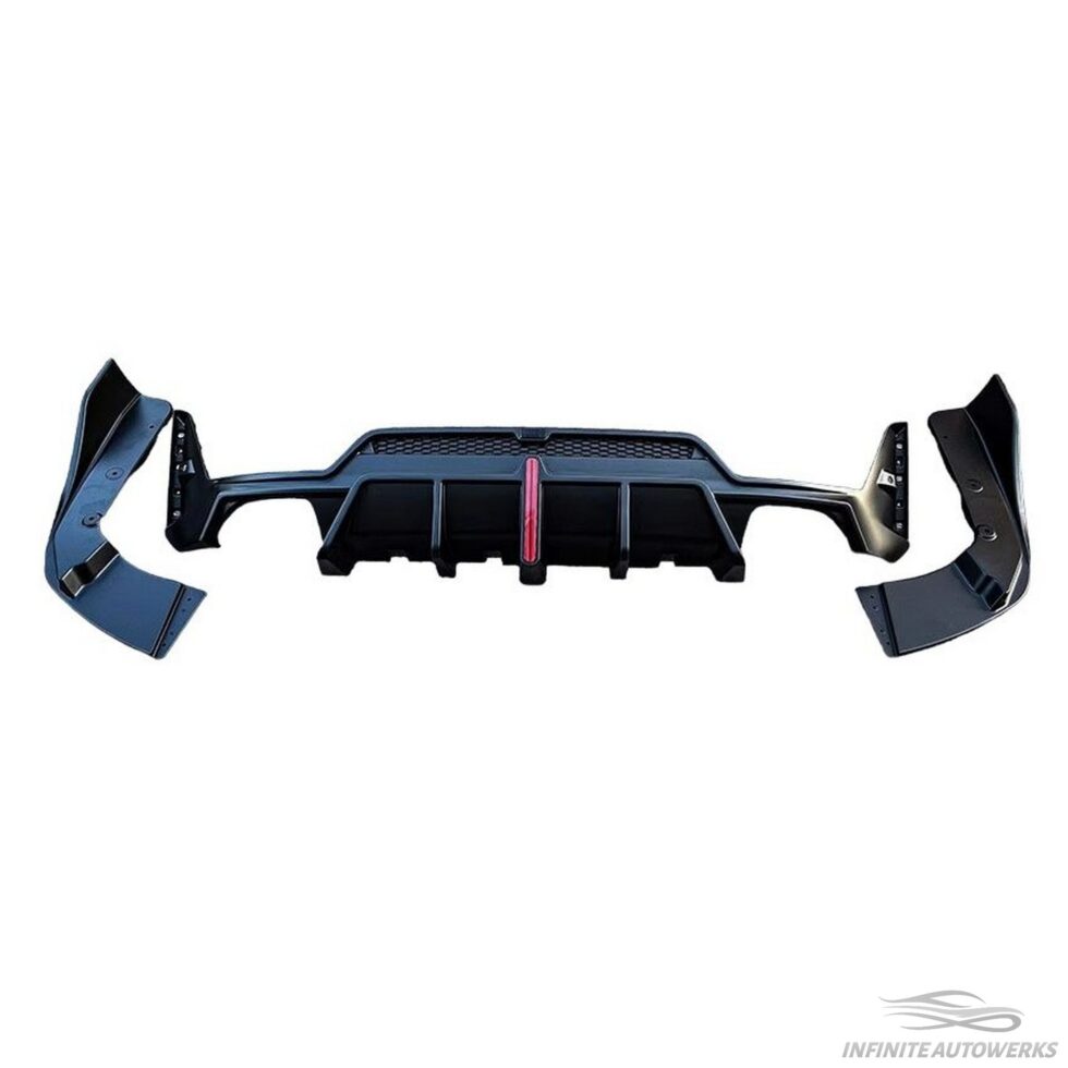 BMW G20 3-SERIES LCI M340I FITTED STYLE DIFFUSER WITH CENTER REFLECTOR ...